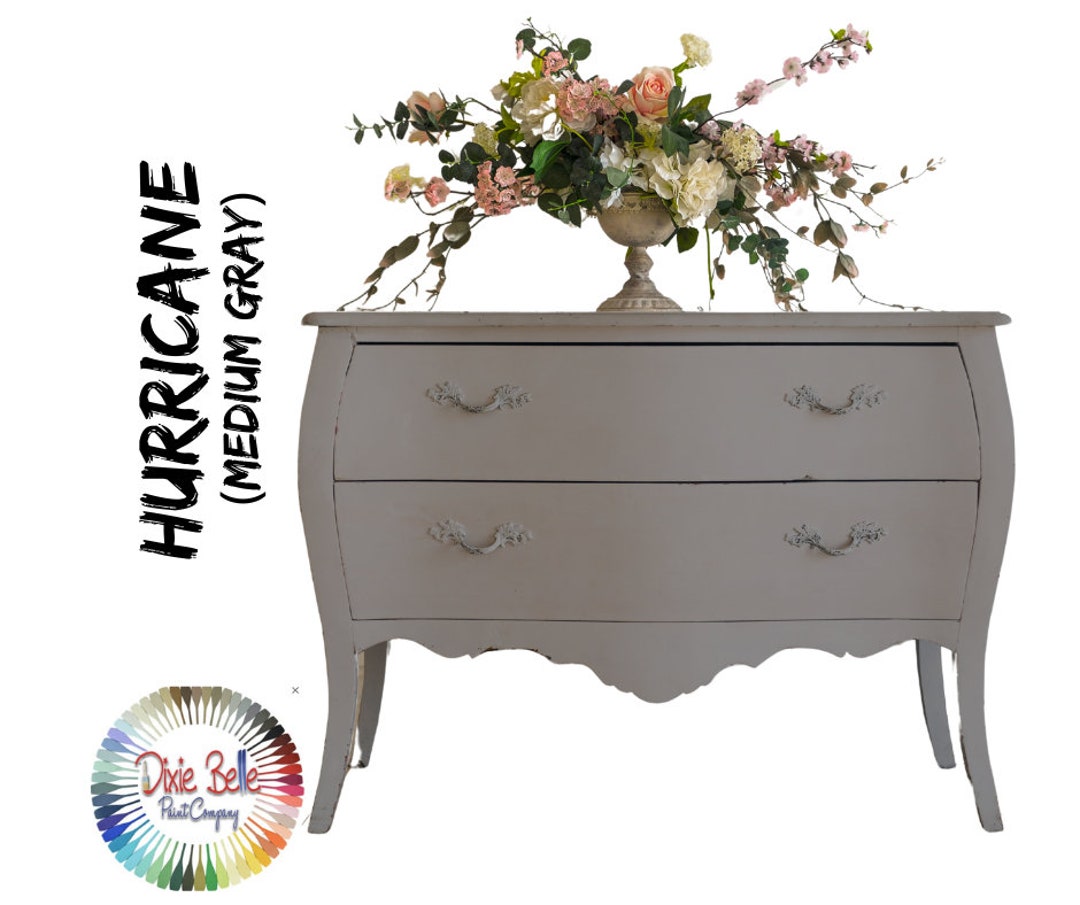 Gray Paint, HURRICANE GRAY Chalk Mineral Paint, Dixie Belle Paint ...