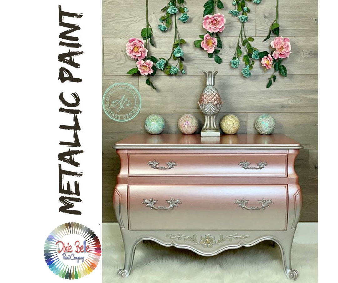 ROZAY Metallic Paint, MOONSHINE Dixie Belle Metallic Paint - Etsy