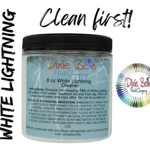 Cleaner, WHITE LIGHTNING, Dixie Belle, Cleaner for Furniture, Remove ...