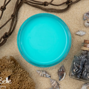 Teal Paint, PURE OCEAN Chalk Mineral Paint, Turquoise, Bright Blue ...