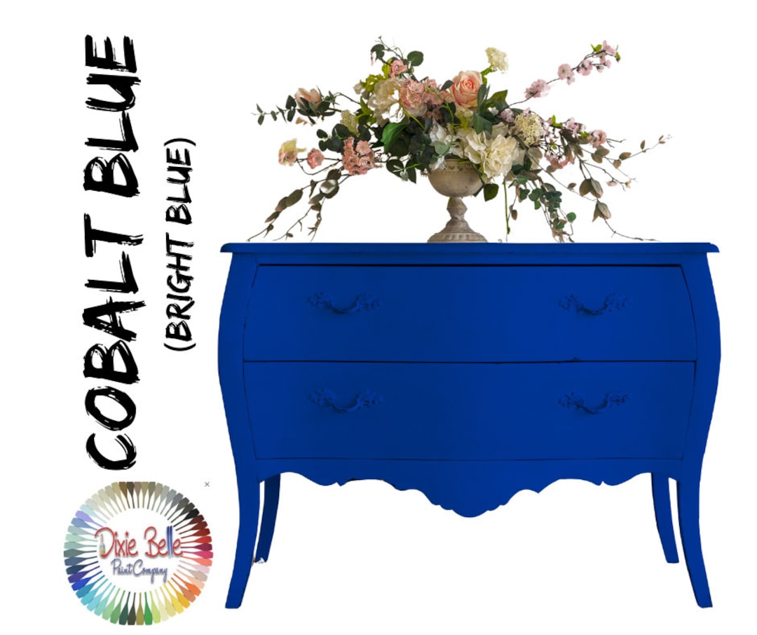 Bright Blue, Chalk Paint, COBALT BLUE, Blue Chalk Paint, Dixie Belle ...
