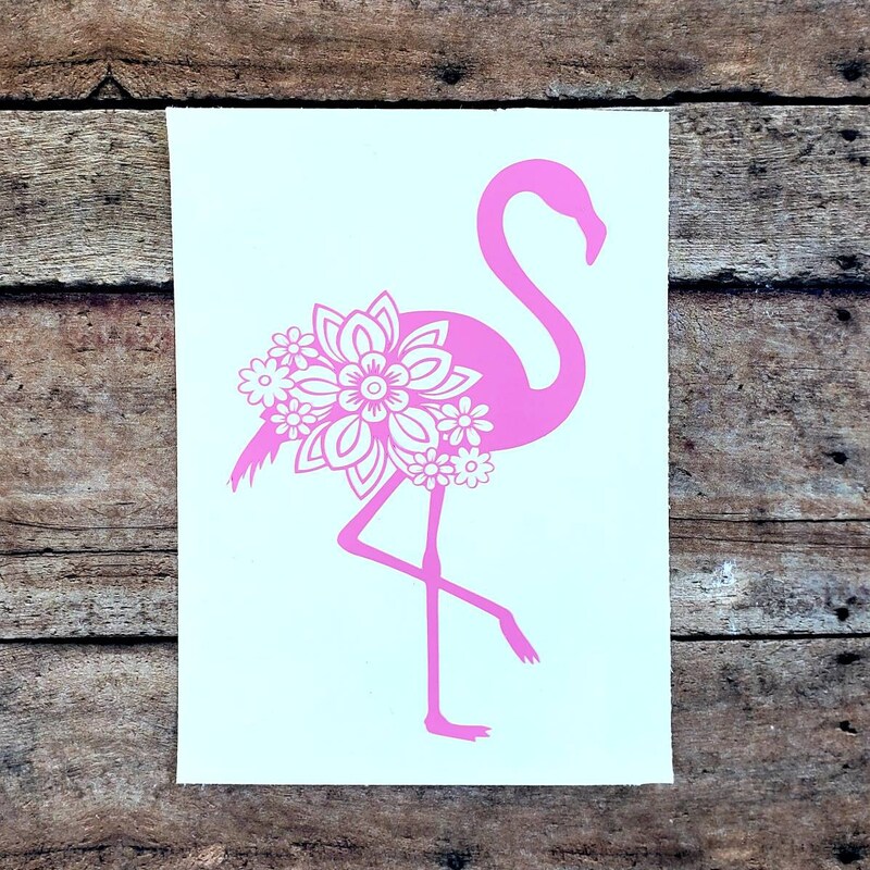 Flamingo Decal - Etsy