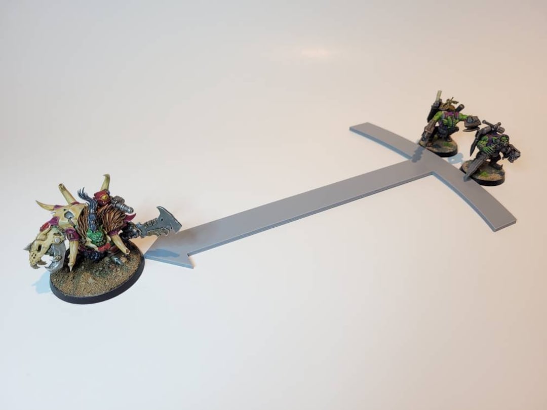 Deep Strike Ruler or Measurement Tool for Tabletop Wargames (warhammer ...