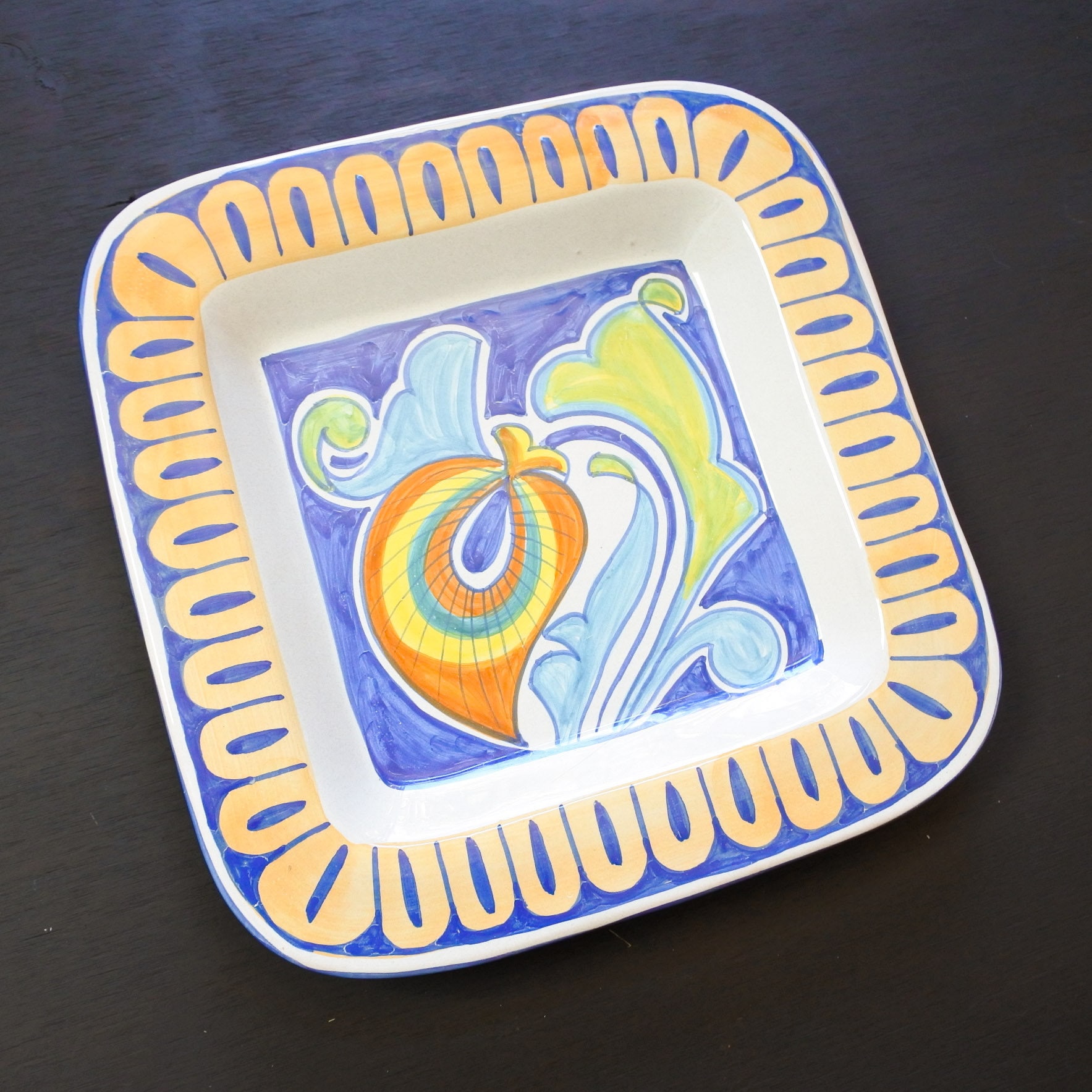 Handmade Deruta Italy Art Pottery Limited Edition Plate Wall - Etsy