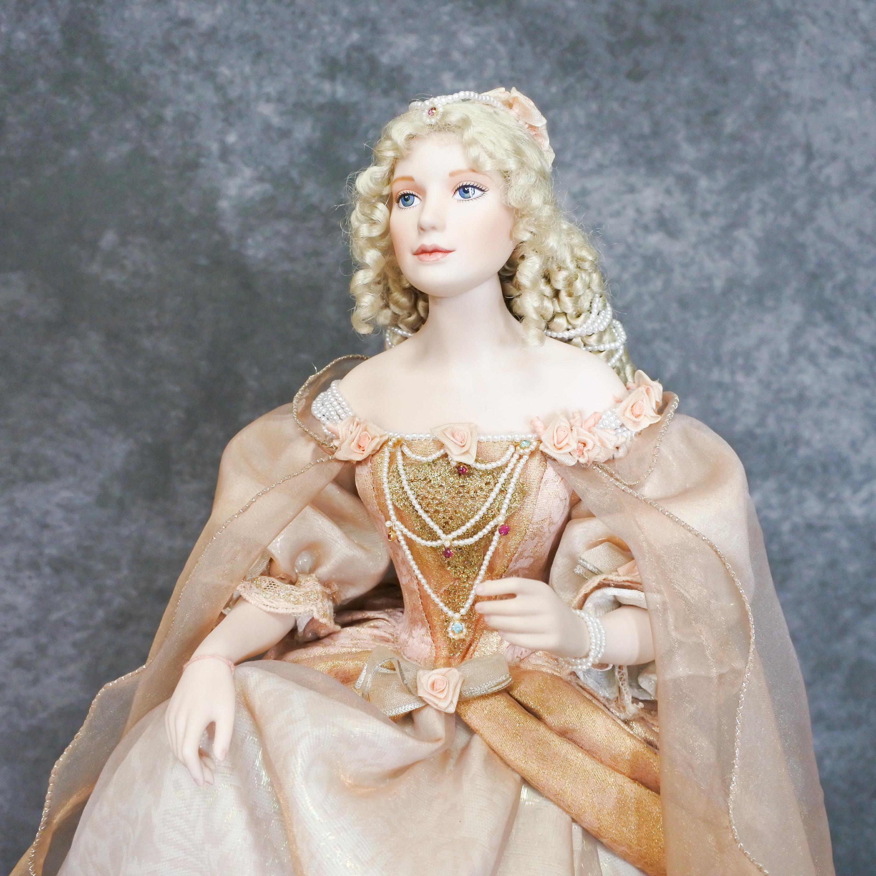 Franklin Mint Heirloom Cinderella After the Ball Porcelain Doll - Etsy