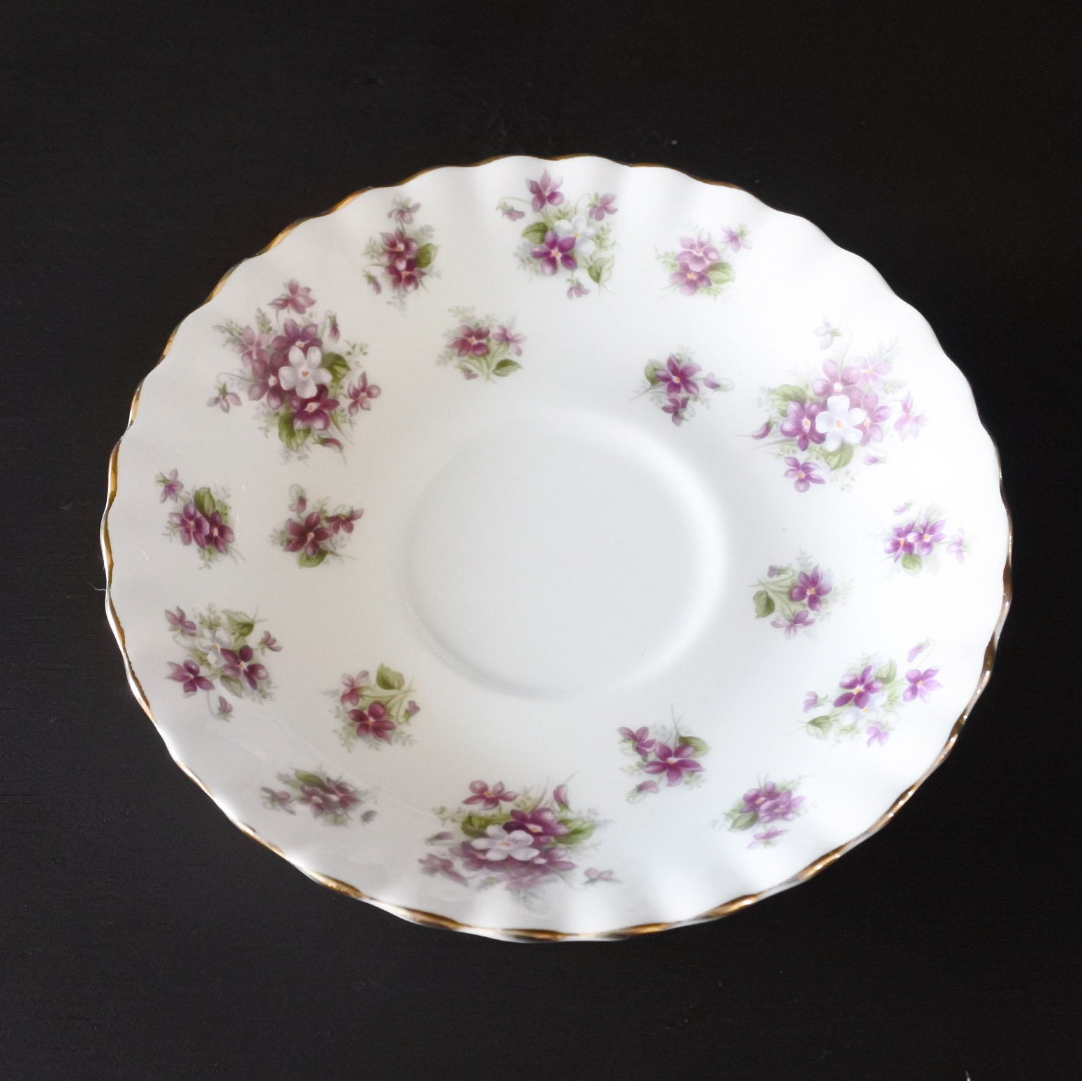 Vintage Royal Albert Sweet Violets Purple Floral Teacup & Saucer Set - Etsy