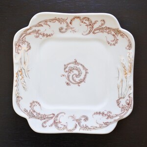 Antique Haviland & Co Limoges France Porcelain Square Plate Set - Etsy