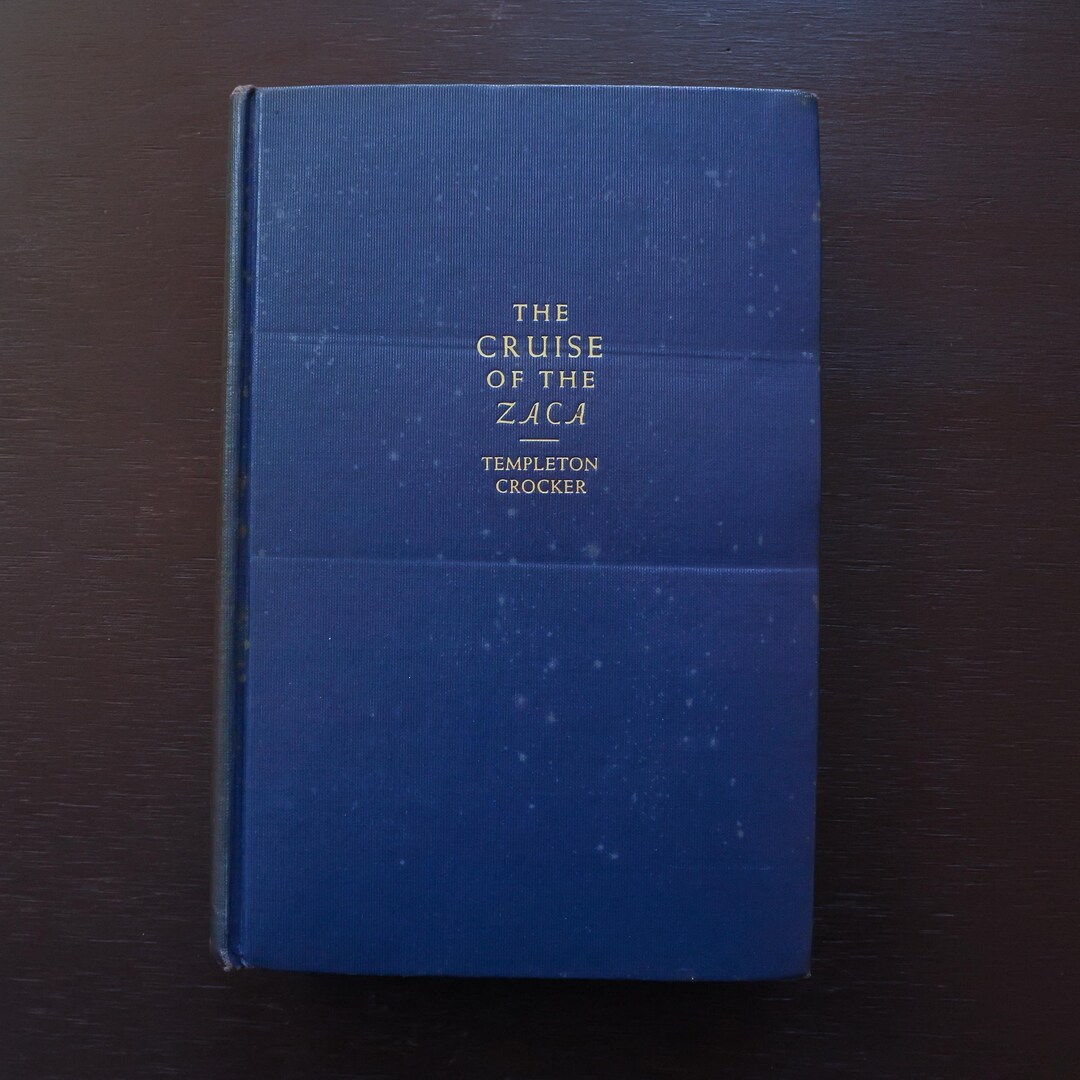 Rare Vintage 1933 Cruise of the Zaca by Templeton Crocker - Etsy