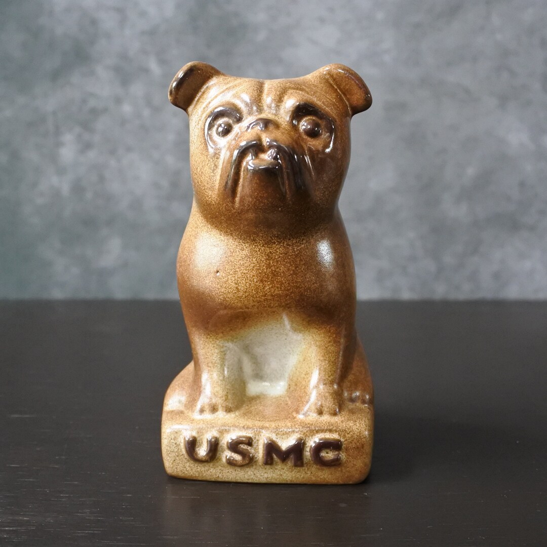 Figura vintage rara de Howard Pierce, Bulldog del Cuerpo de Marines de ...