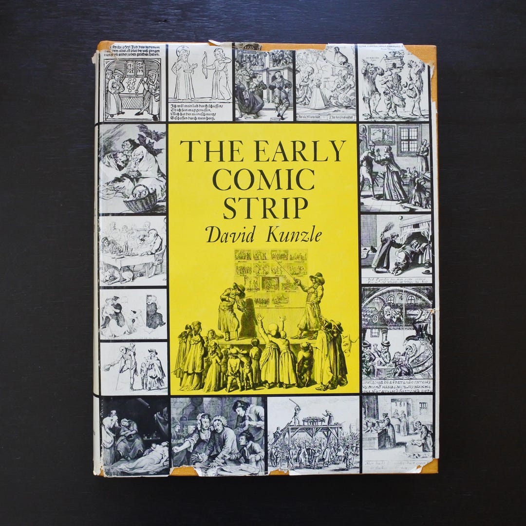 Vintage 1973 the Early Comic Strip Volume 1 by David Kunzle - Etsy