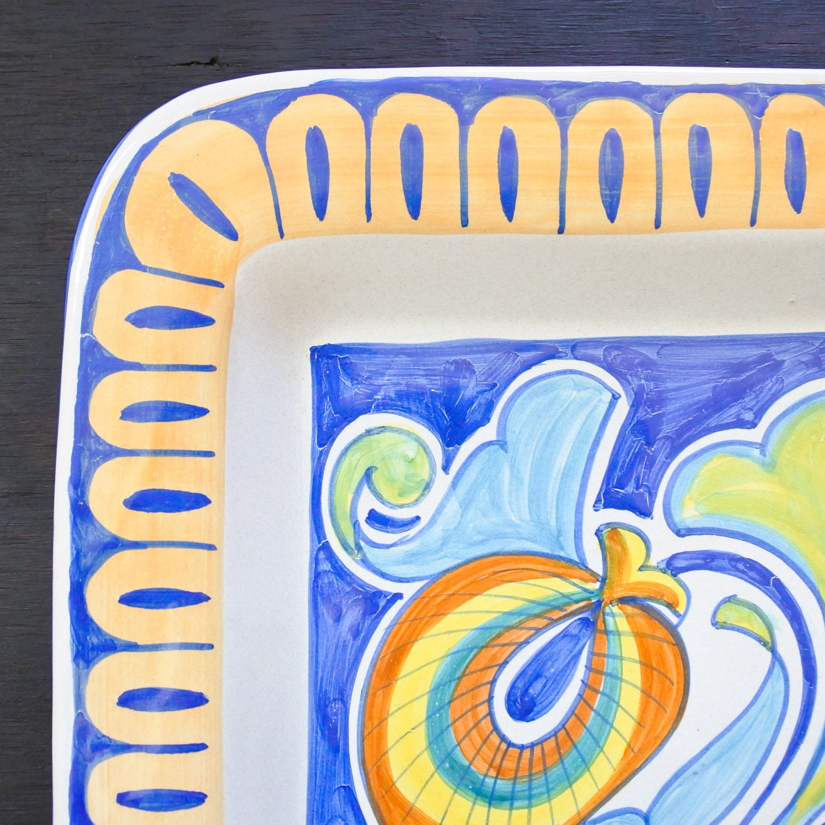 Handmade Deruta Italy Art Pottery Limited Edition Plate Wall - Etsy