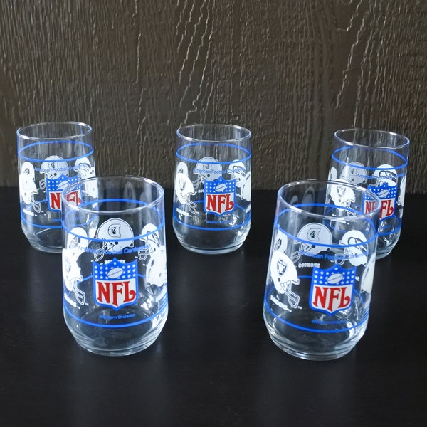 Vintage Nfl Glasses - Etsy