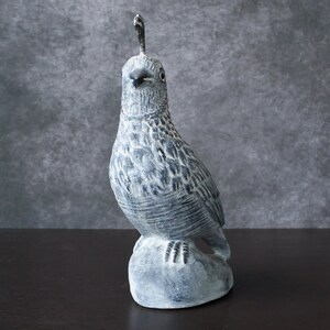 Vintage Rare Howard Pierce Large Hydrocal Quail Art Pottery Figurine ...