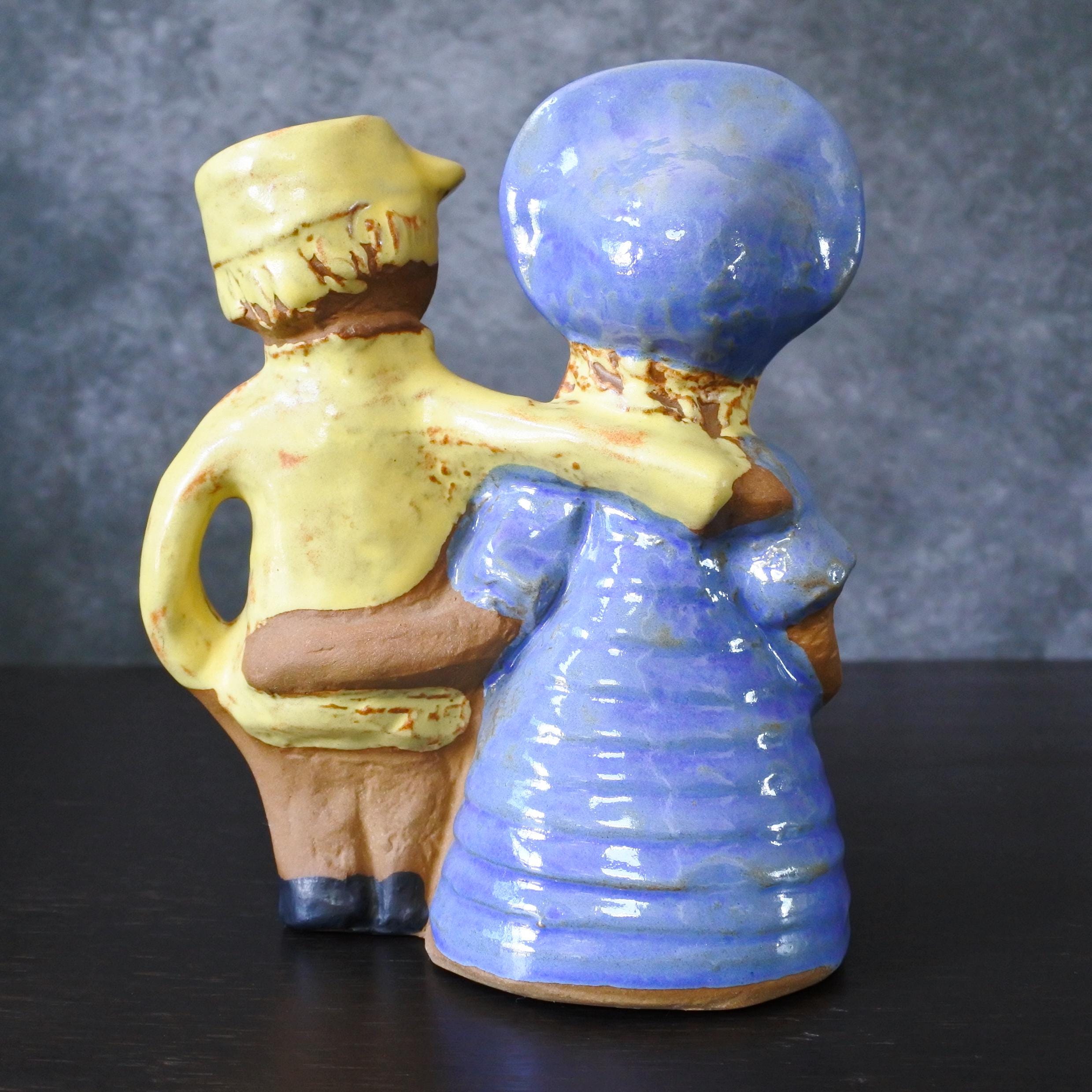 Vintage 1970s Jack & Jill Poppets by Poppytrail Metlox Pottery Helen ...
