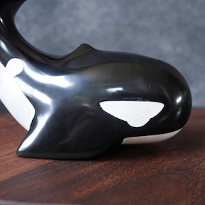 Vintage Orca Marble Stone Carving Figurine Killer Whale Sculpture - Etsy