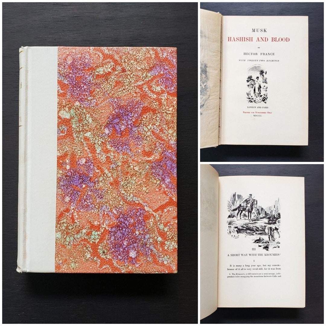 Rare Antique 1900 Limited Edition Musk Hashish and Blood by Hector ...