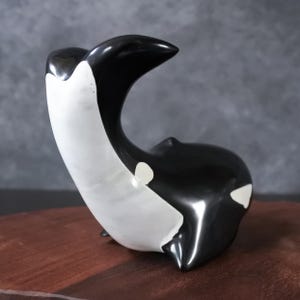 Vintage Orca Marble Stone Carving Figurine Killer Whale Sculpture - Etsy