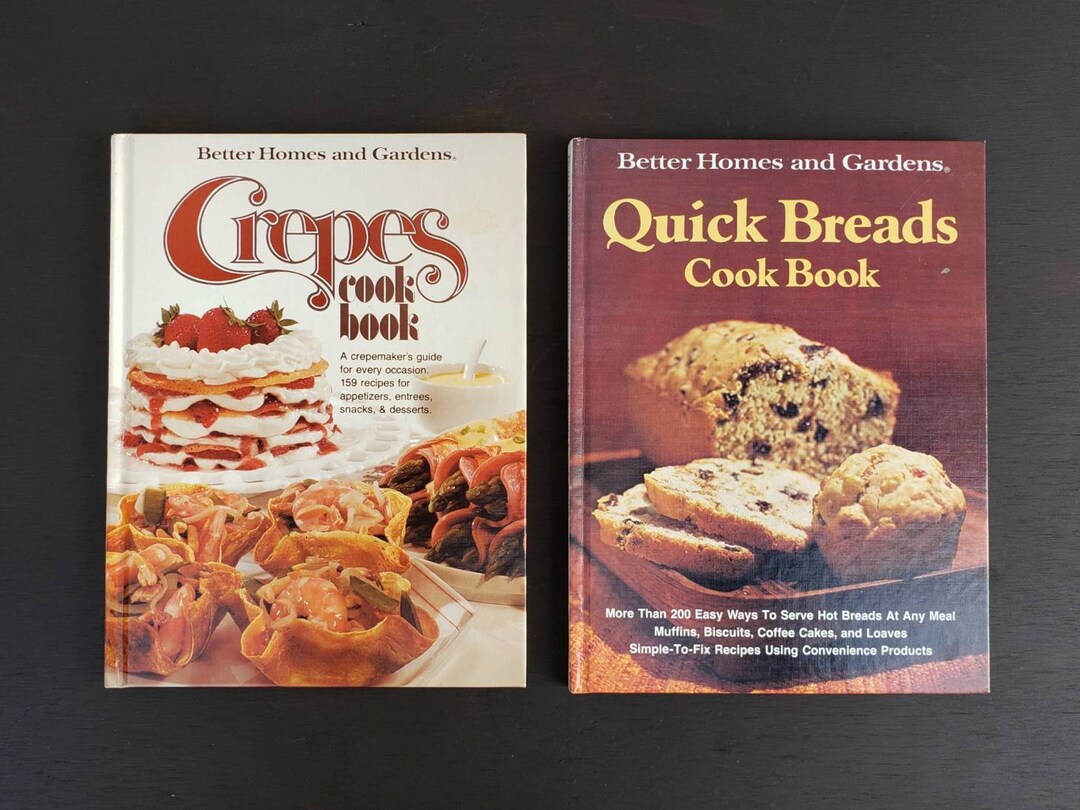 Vintage 1970s Better Homes and Gardens Crepes & Quick Breads Cook Book ...