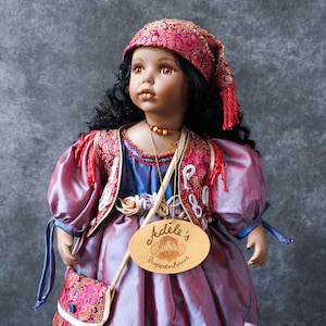 Rare Limited Edition Adele's Puppenhaus Nalia Porcelain Art Doll - Etsy
