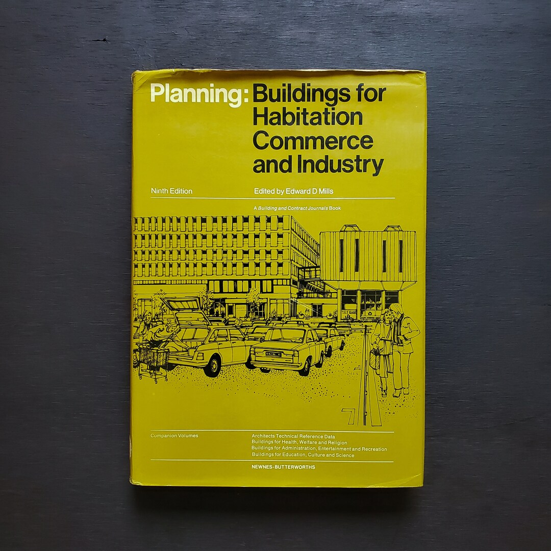 Vintage 1976 Planning: Buildings for Habitation Commerce and Industry ...