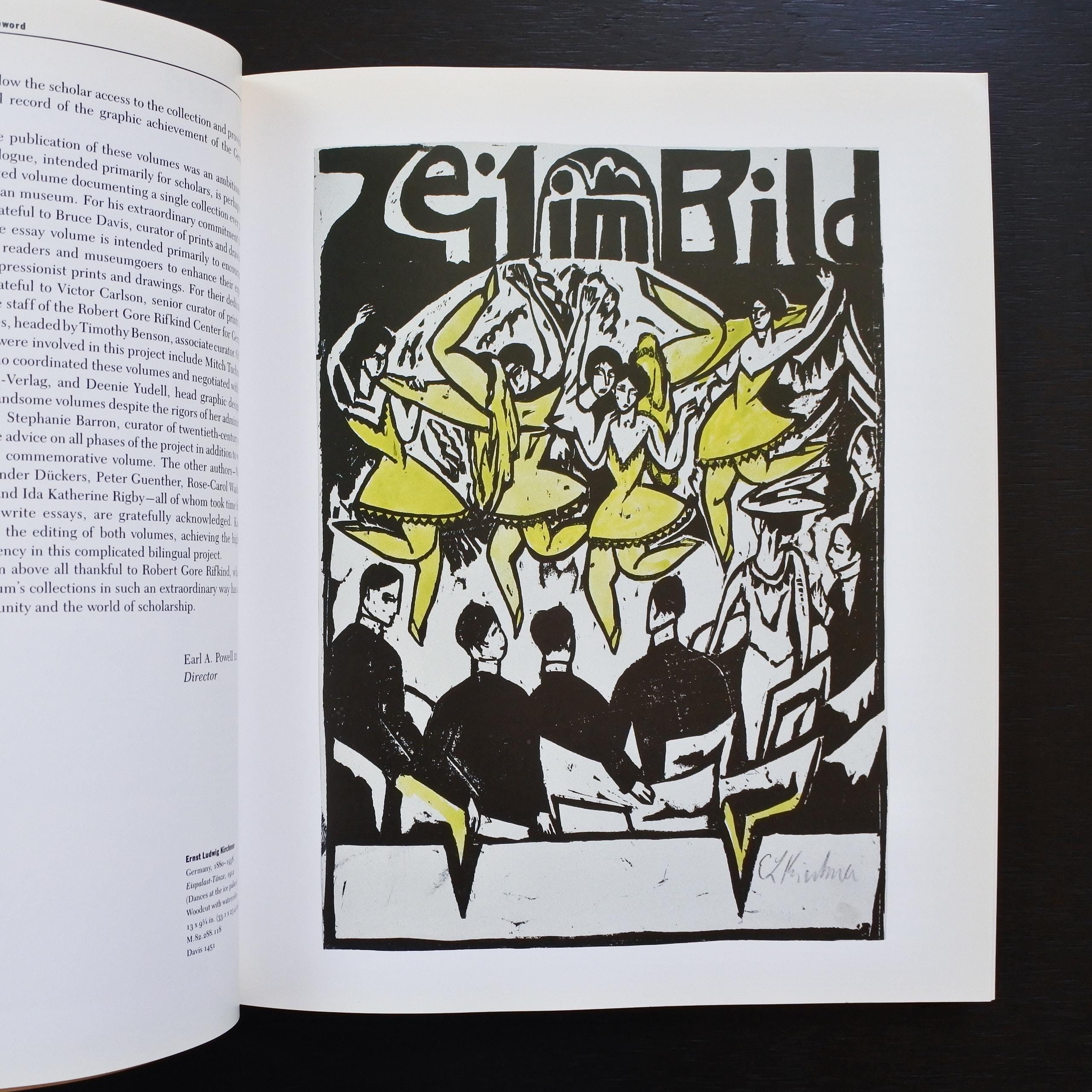 Vintage 1989 German Expressionist Prints and Drawings by the Robert ...