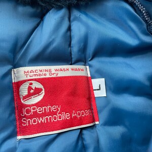 JC Penney Ski Apparel One-piece Blue Suit - Etsy