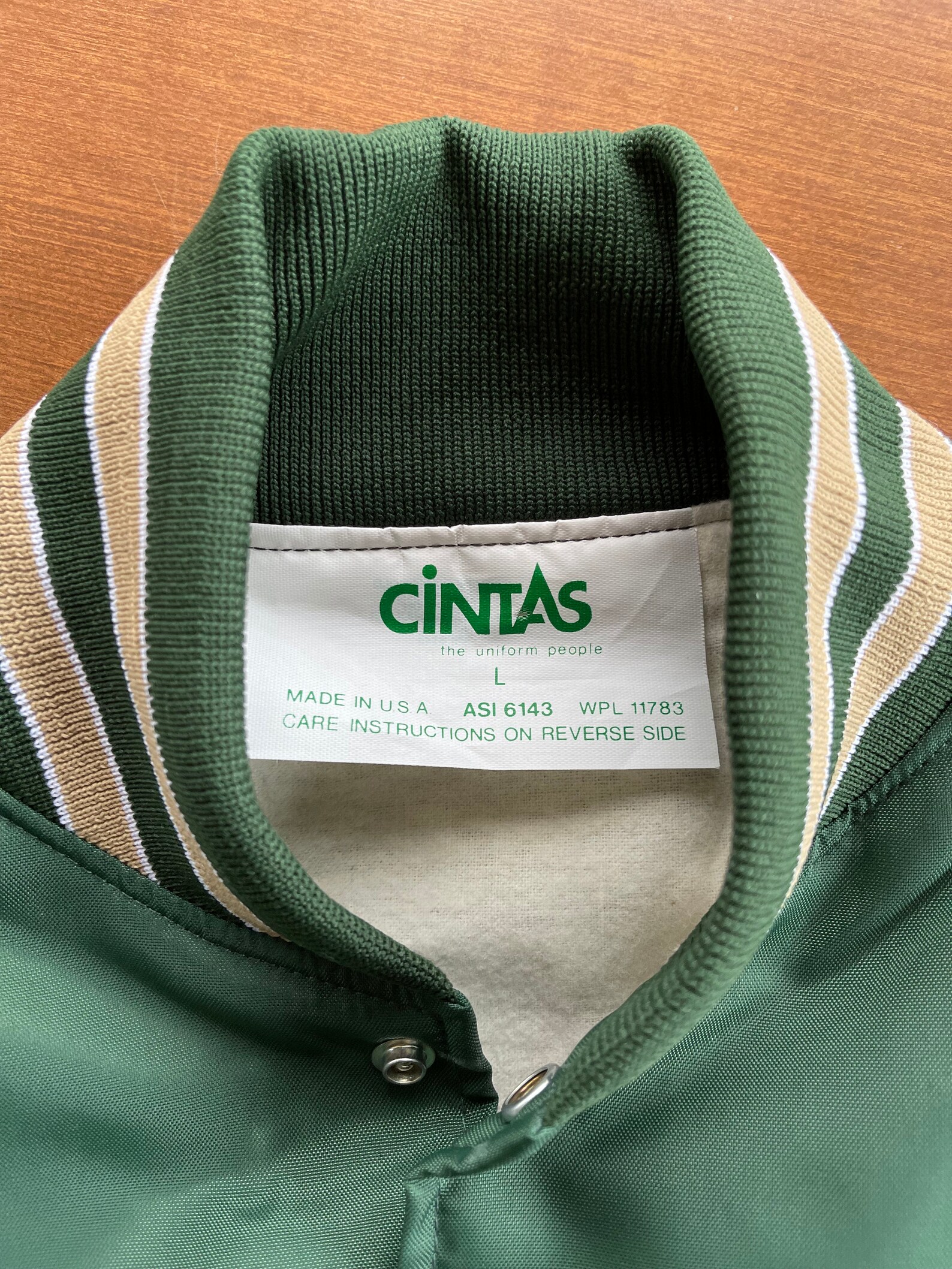 Chem Lawn Tree & Shrub Green Bomber Jacket (NWOT) - Etsy