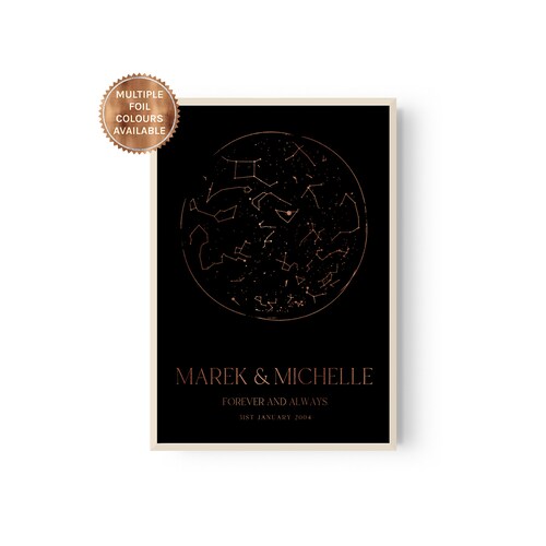 Where We First Met Map First Date Map Personalised Gift | Etsy