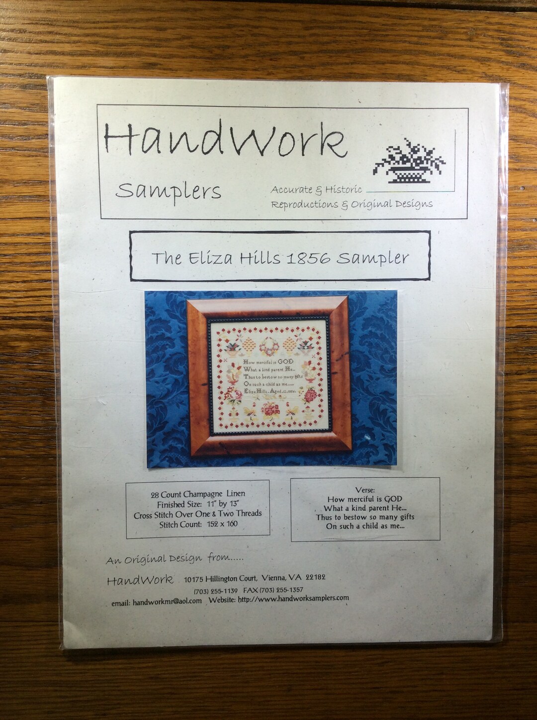 The Eliza Hills 1856 Sampler Handwork Samplers Cross - Etsy