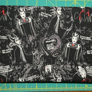 Disney's Villains Memes Cotton Fabric. - 1/2 Yd | Springs Creative ...