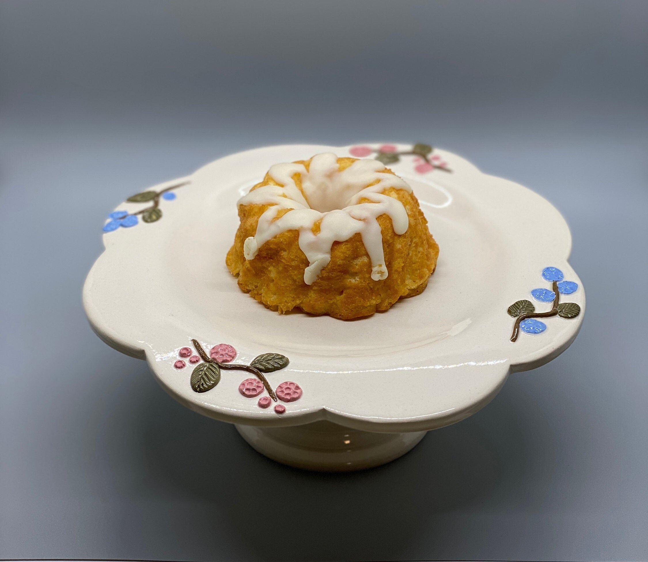Spring Flowers Cake Stand | Etsy