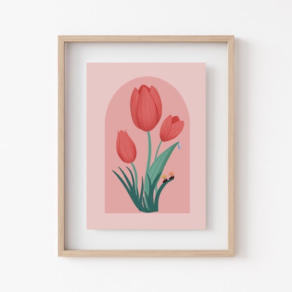 8x10 Floral Print - Etsy