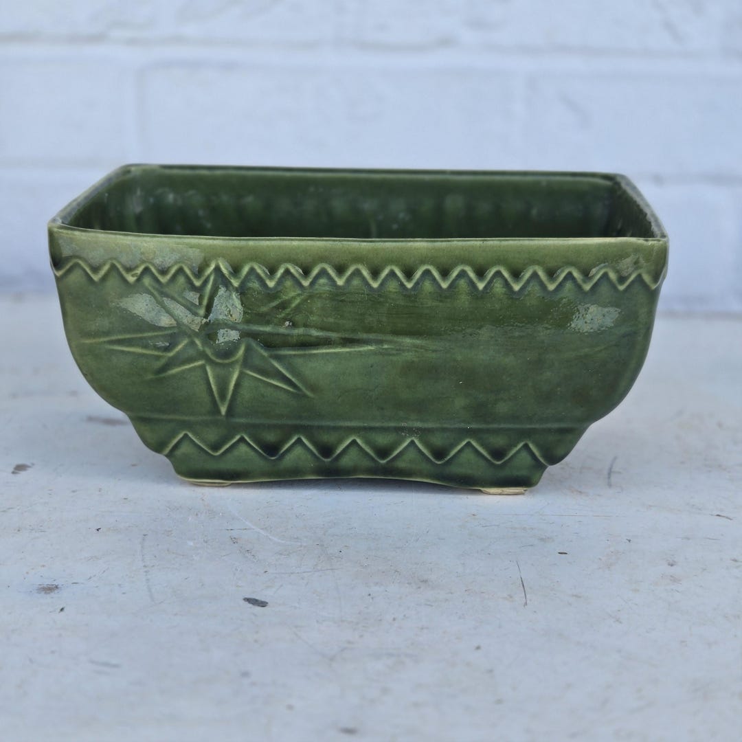 Midcentury Small Atomic Planter - Etsy