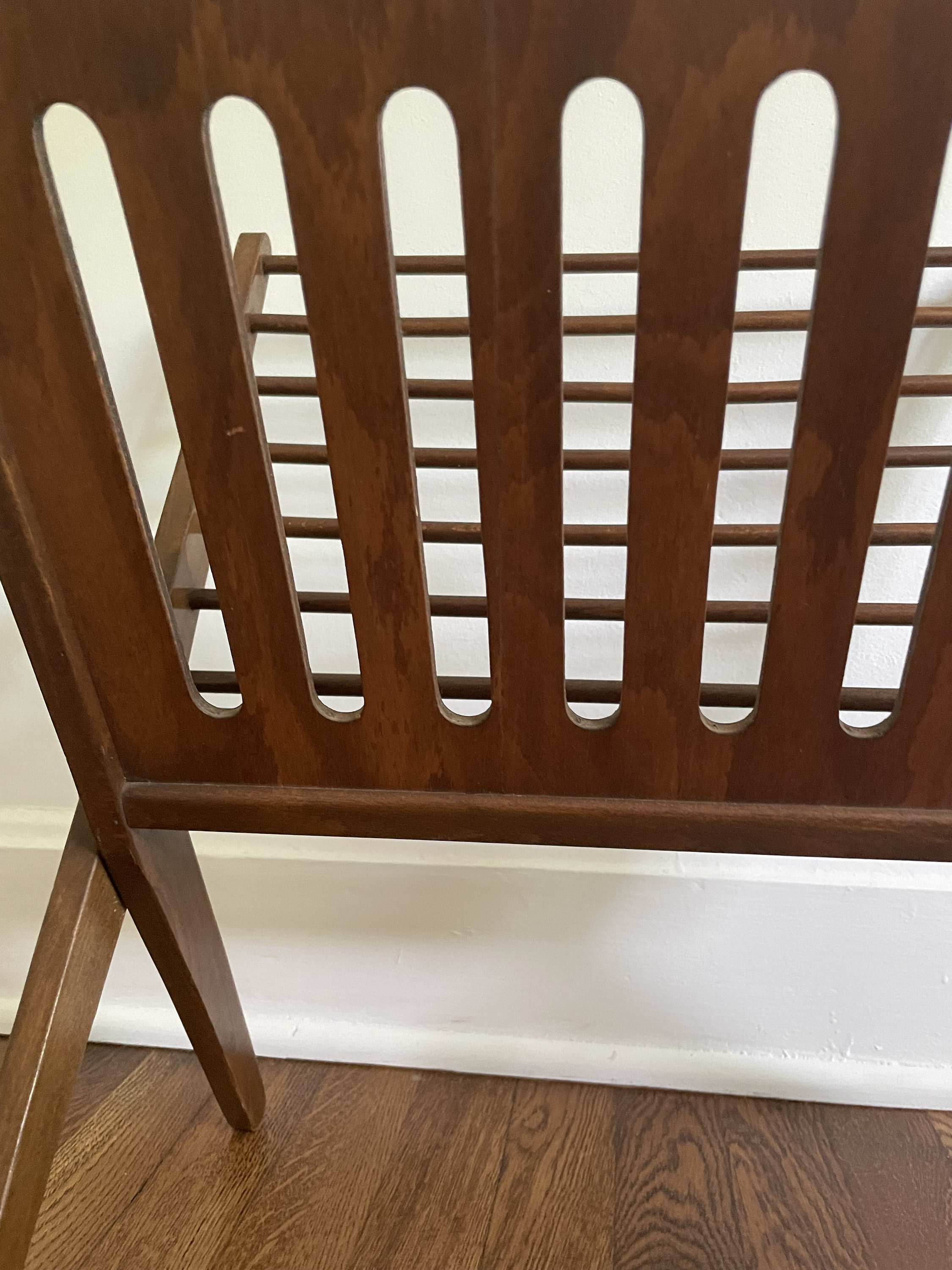 Mid Century Magazine Rack - Etsy