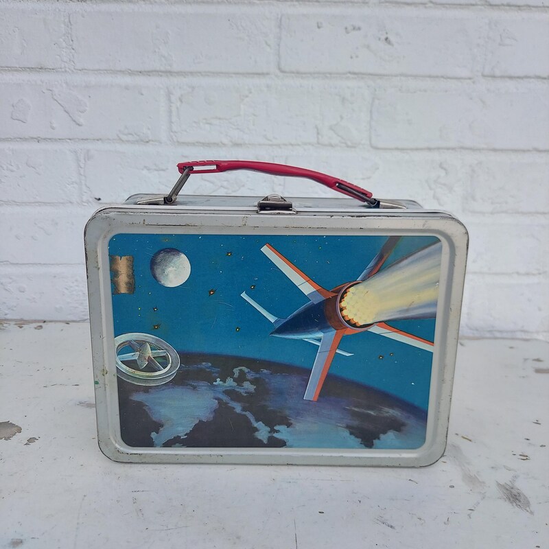 1950s Lunch Box - Etsy
