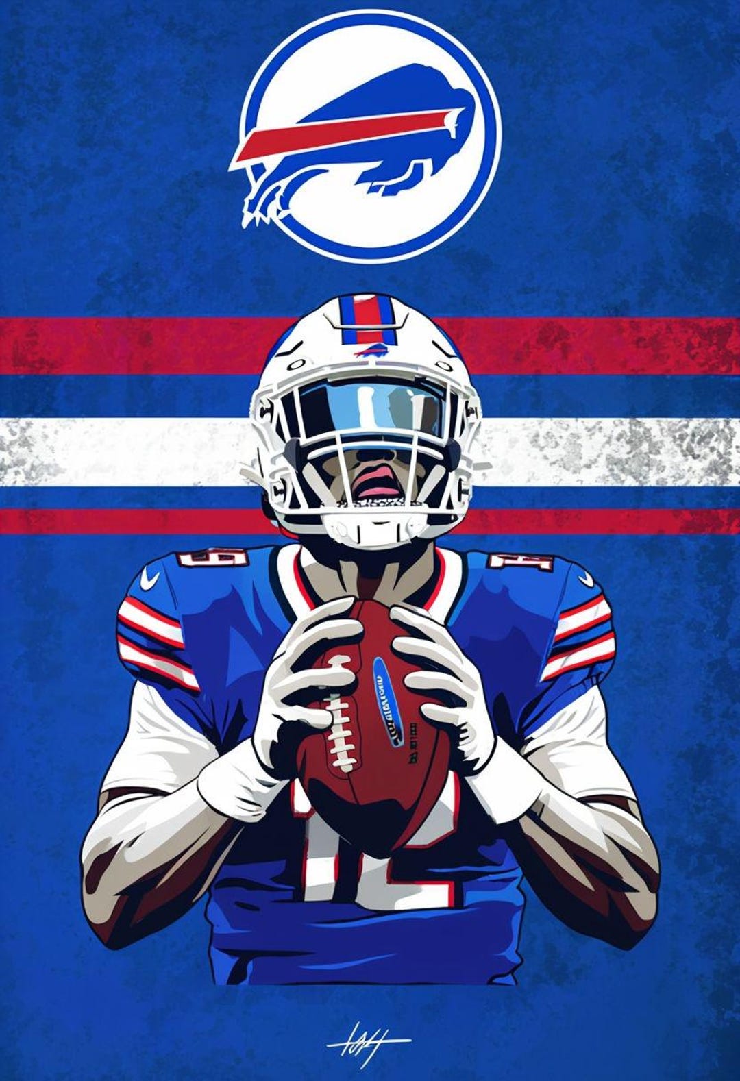 Buffalo Bills Wall Art - Etsy