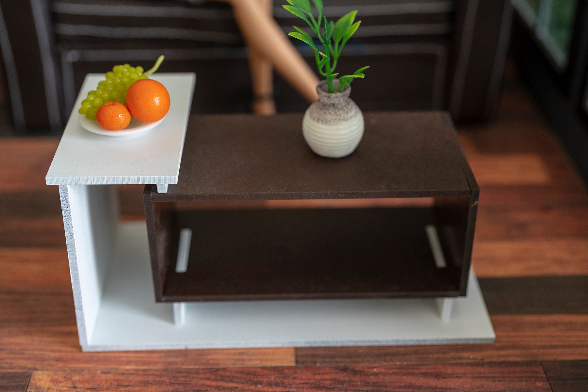 Table for dolls 1/6 dollhouse furniture 12 in: FR Barbie | Etsy