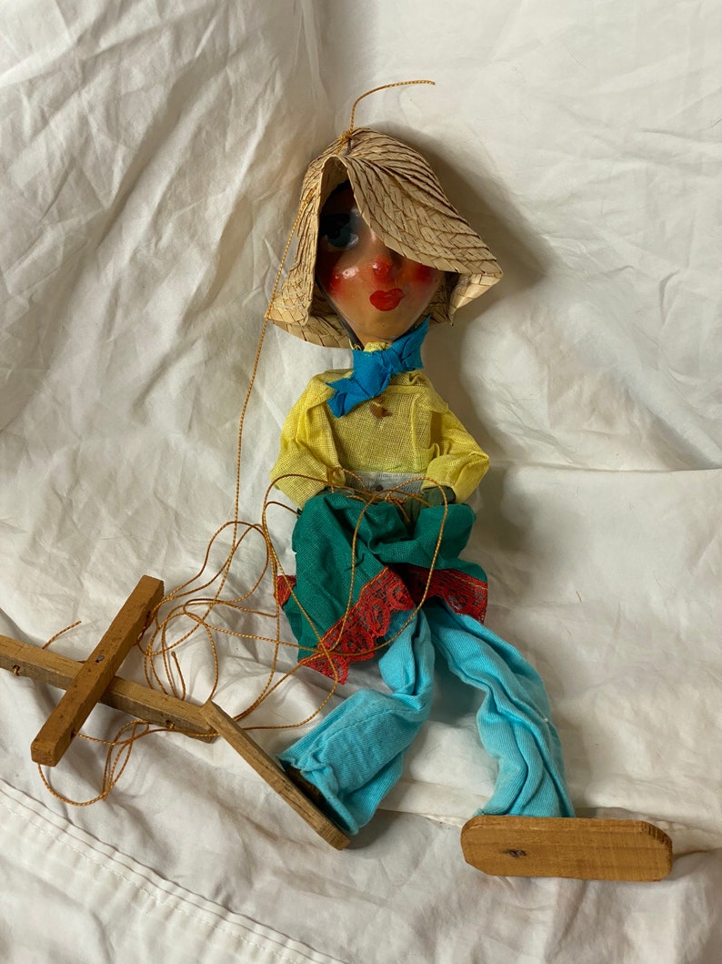 CURSED VOODOO DOLL Haunted Antique Marionette Puppet | Etsy