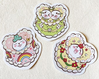 Ateez Teezmon Vinyl Sticker Sheet Deco - Etsy