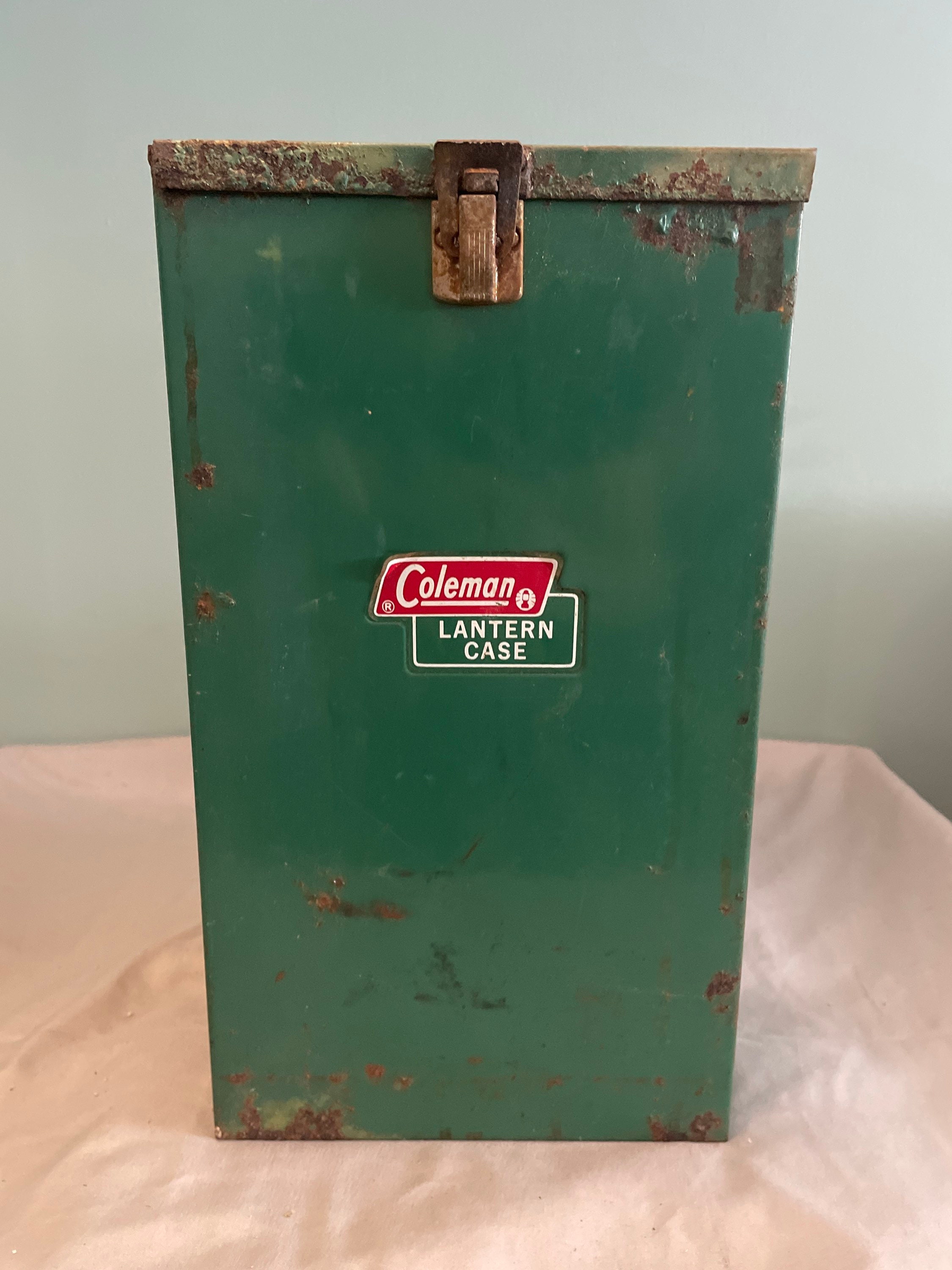 Vintage Metal Coleman Lantern Case - Etsy