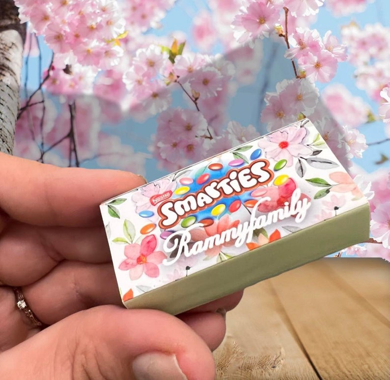 Smarties personnalisé / anniversaire personnalisé / décoration - Etsy ...