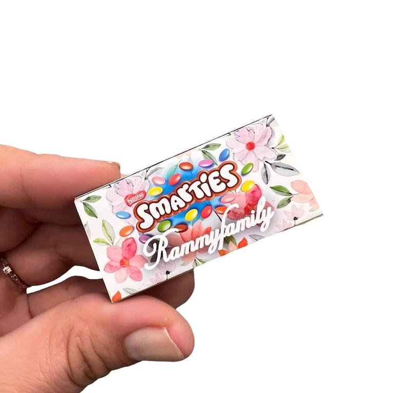 Smarties personnalisé / anniversaire personnalisé / décoration - Etsy France