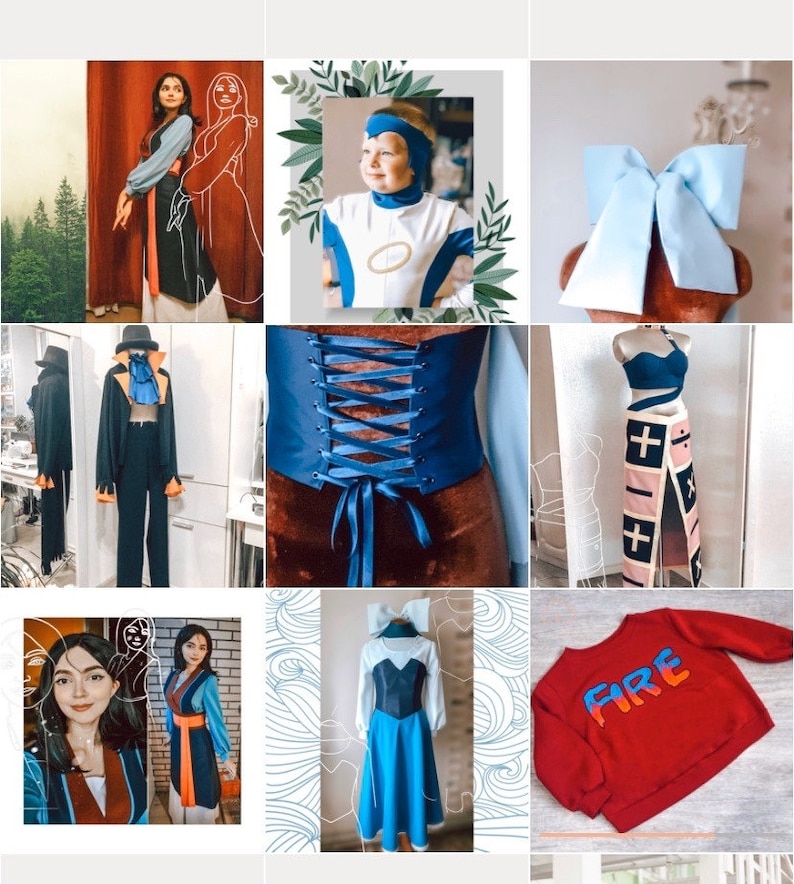 Custom Cosplay Commission - Etsy