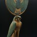 Ancient Egyptian Art Print, Hawk, Falcon, Horus, Winged Sun Disc ...