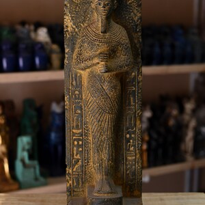 Marvelous Egyptian Ptah/ptah-hotep God - Made From Stone With Egyptian ...