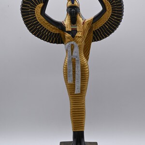 Unique Golden Isis Statue Available in 3 Colors Winged Isis Statue ...