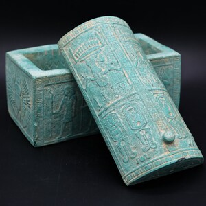 Fantastic Ancient Egyptian Tomb as a Jewelry Box With Amon Ra and Ba ...