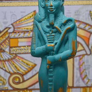 Ancient Egyptian Moon God Khonsu Statue Stone Our Item is Made With ...