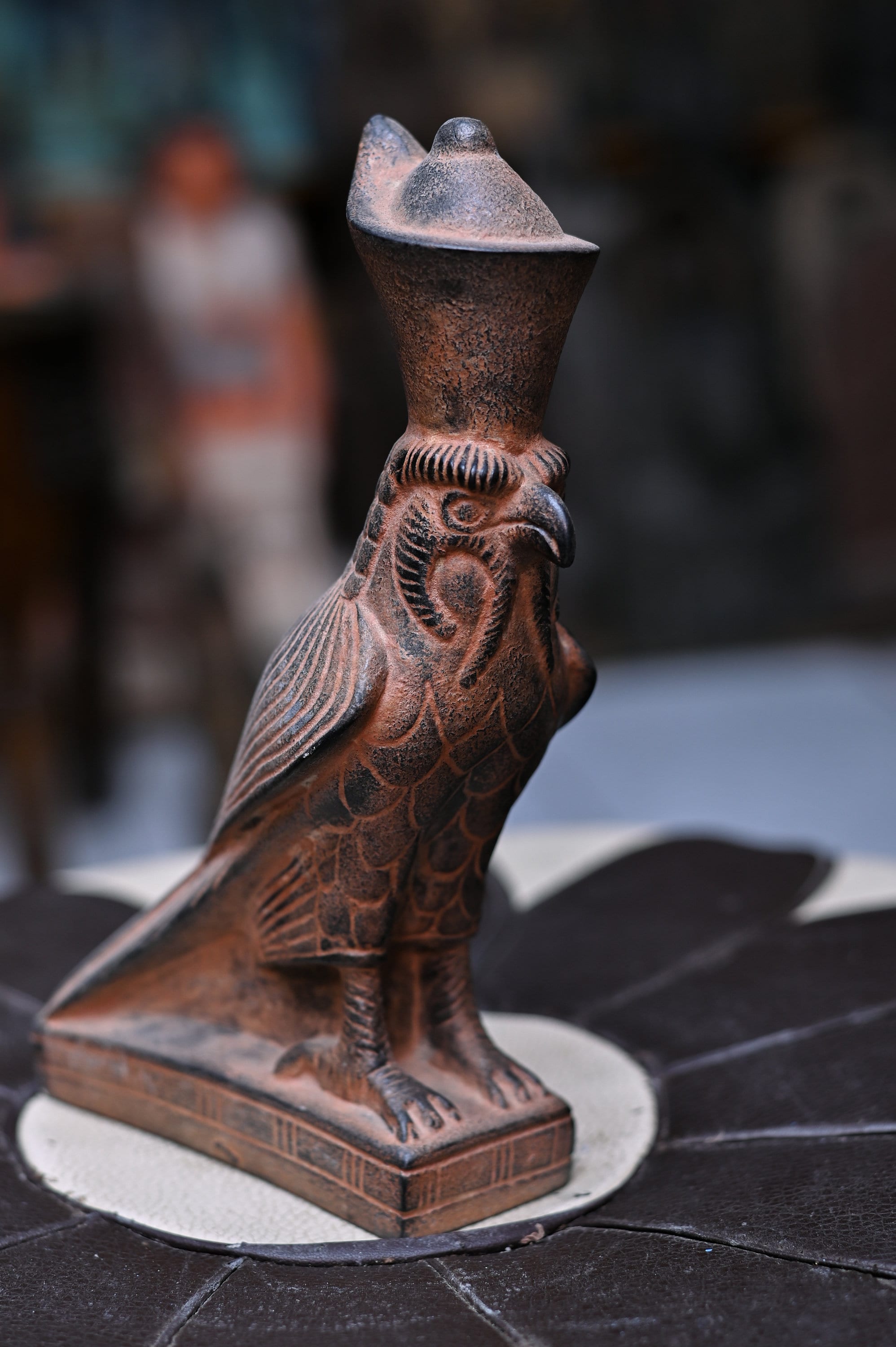 Rare Piece of the Falcon-headed God HORUS Wearing Double Crown - Etsy