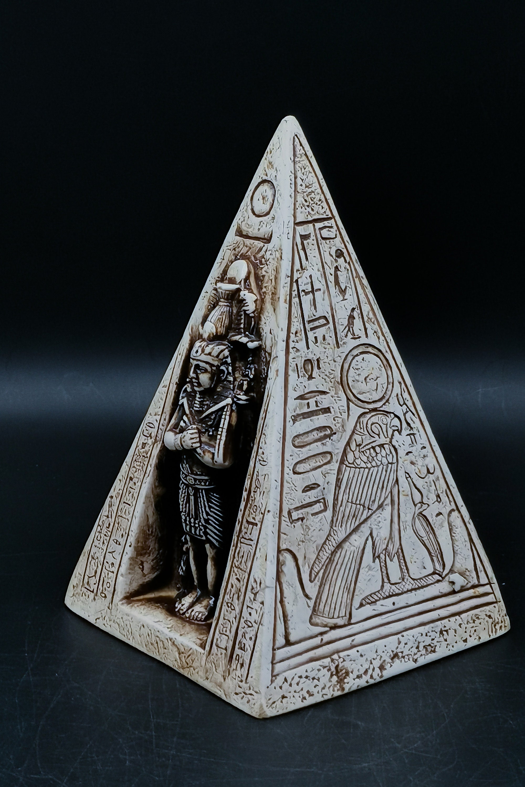 Unique Pyramids Egyptian Art Pharaonic Inscriptions Made in | Etsy